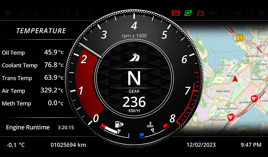 E-10 Dash – Elite Dash Technology